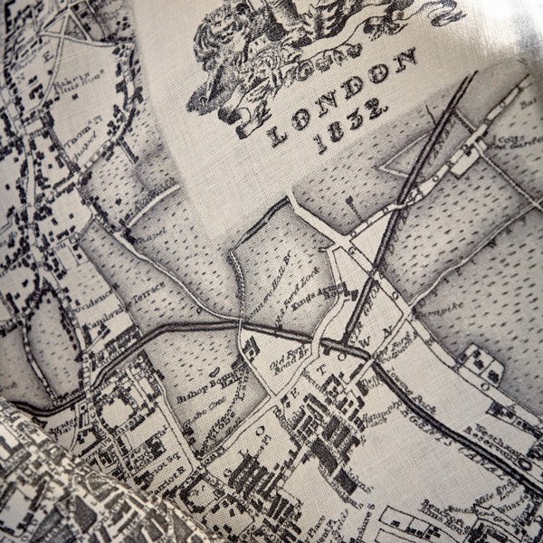 London 1832 Silver Fabric | Zoffany by Sanderson Design