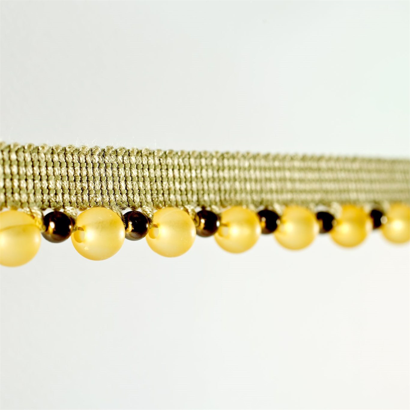 Beaded Braid Taupe/Gold Trimmings | Sanderson by Sanderson Design
